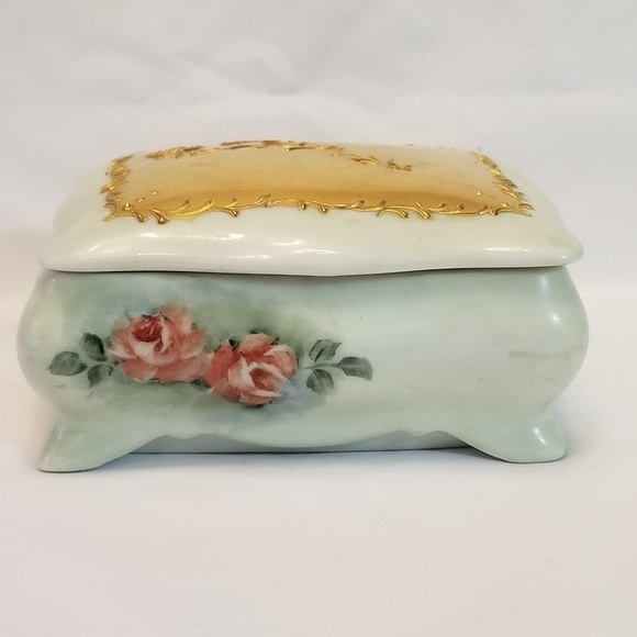 Vintage | Storage & Organization | Vintage Hand Painted Porcelain ...